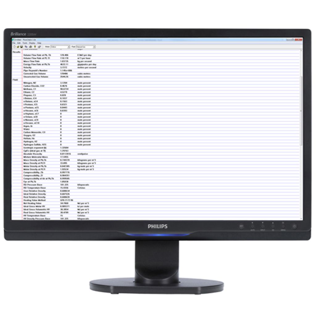 FlowCheck Hydrocarbon Gas and Liquid Calculation Software – High Accuracy