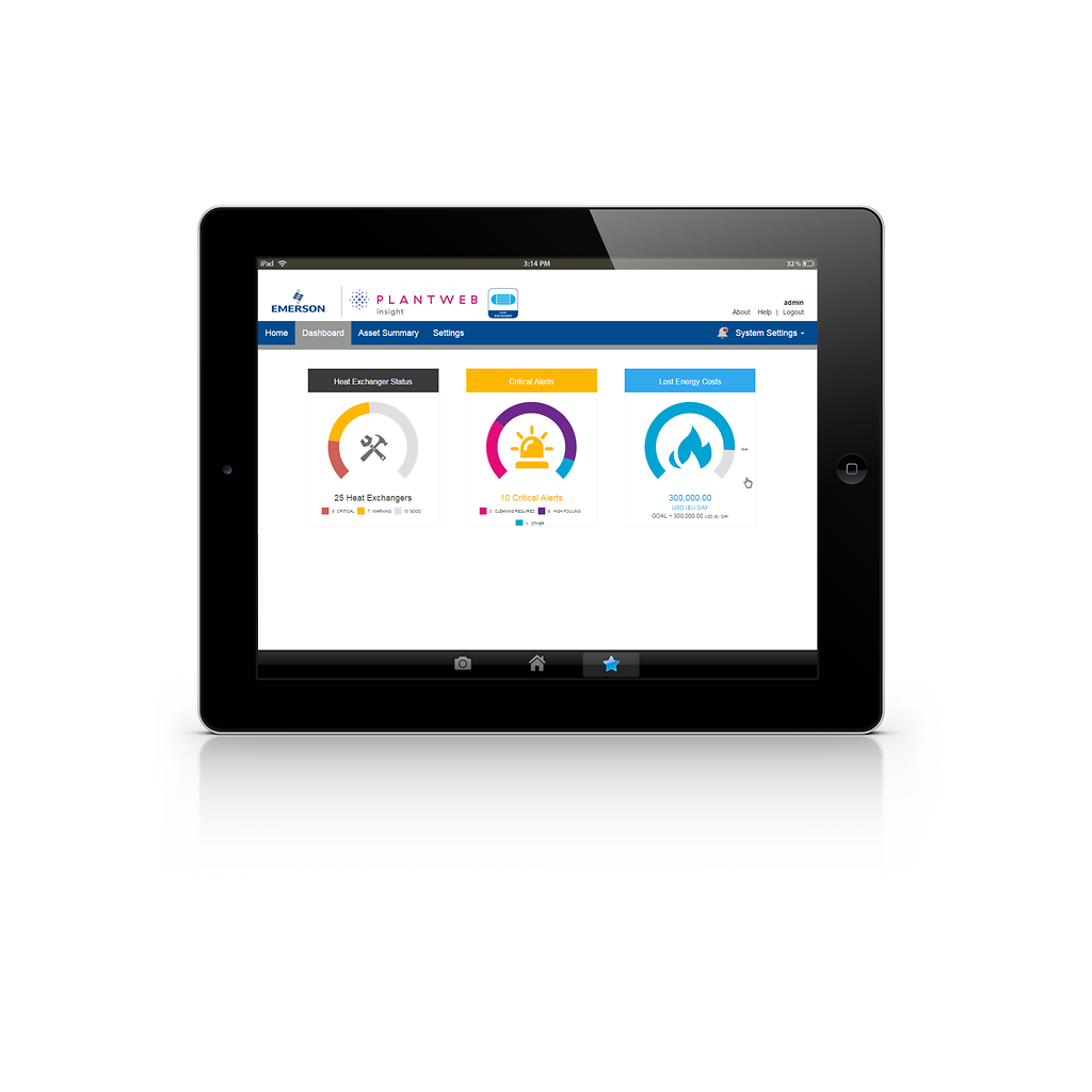 Plantweb™ Heat Exchanger Insight Application – High Accuracy
