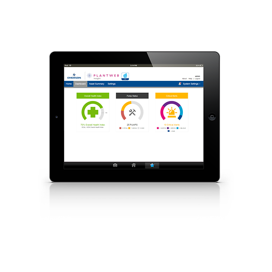 Plantweb™ Wireless Pressure Gauge Insight Application – High Accuracy
